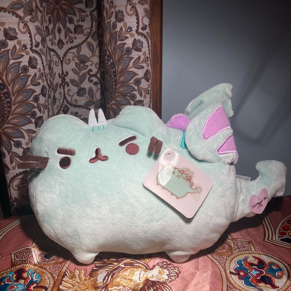 Pusheen | Toys | Green Dragon Pusheen With Wings | Poshmark